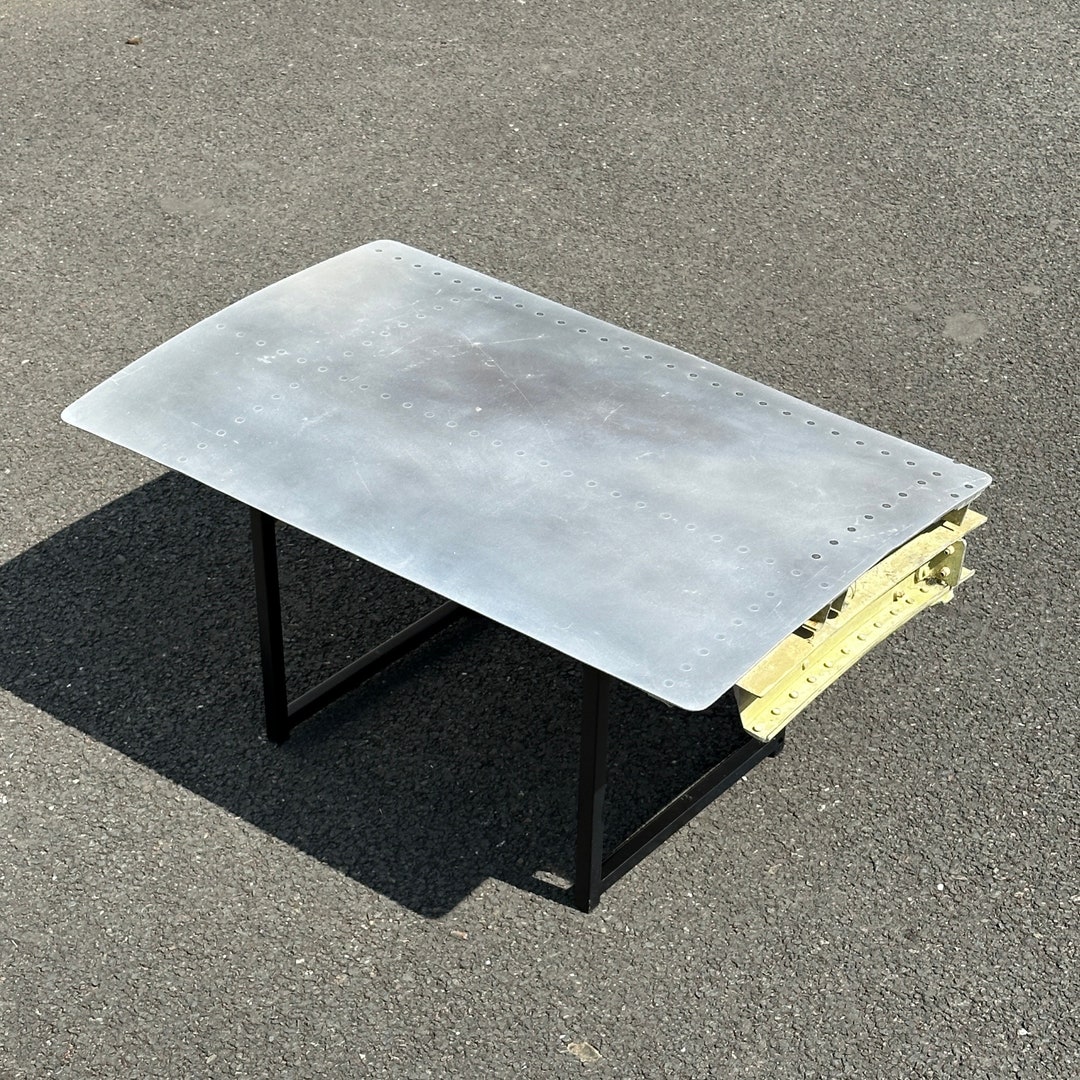 Aircraft Fuselage Rivetted Skin Fuselage Cut Coffee Table Airline ...