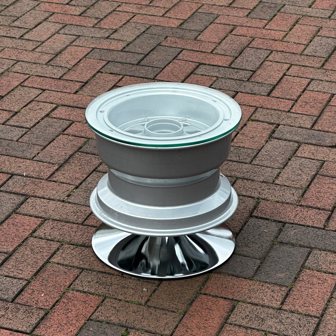 Boeing Stearman / B25/B29 Superfortress Wheel Coffee Table Upcycled ...