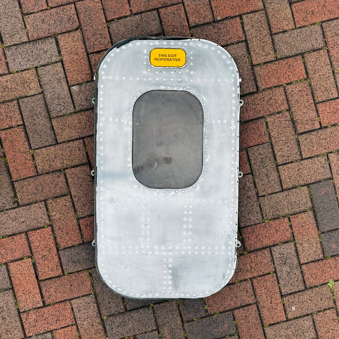 Boeing 737 Emergency Overwing Exit Door Window Gift Airline Aviation ...