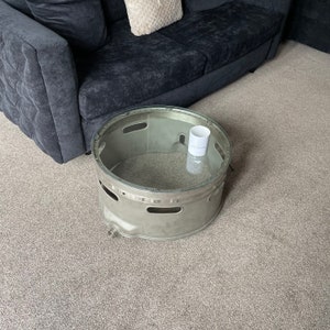 Rolls Royce Dart Jet Engine Cowling Casing Upcycled Coffee/side Table ...