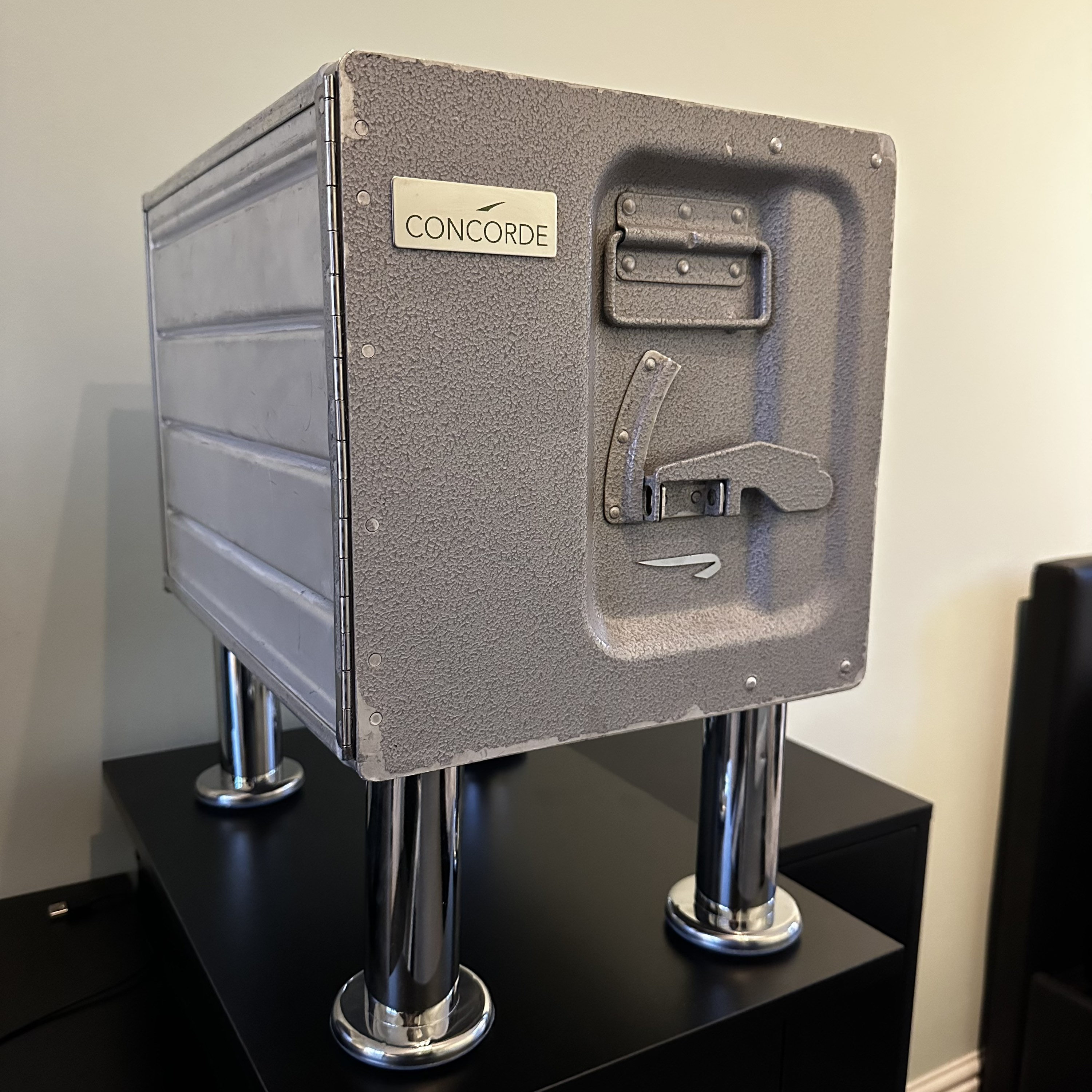 British Airways Concorde G-BOAC Galley Box Meal Cart Airline Speedbird ...