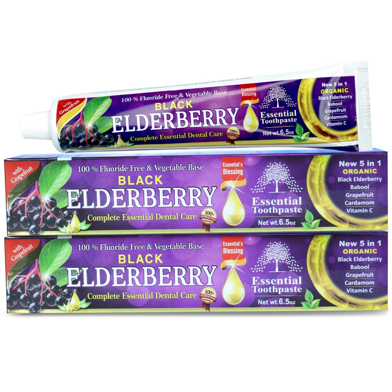 Black Elderberry Toothpaste - Etsy