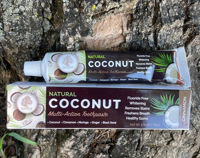 Organic Toothpaste / Baking Soda Toothpaste / Coconut Oil Toothpaste ...