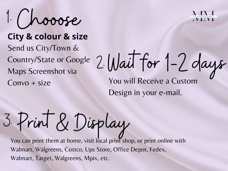 Digital Download Custom City Map Print | City Map Download | Digital ...