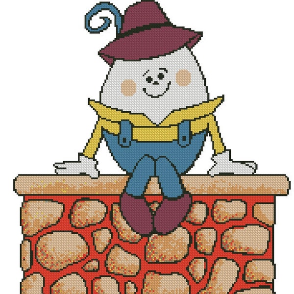 Humpty Dumpty Print - Etsy