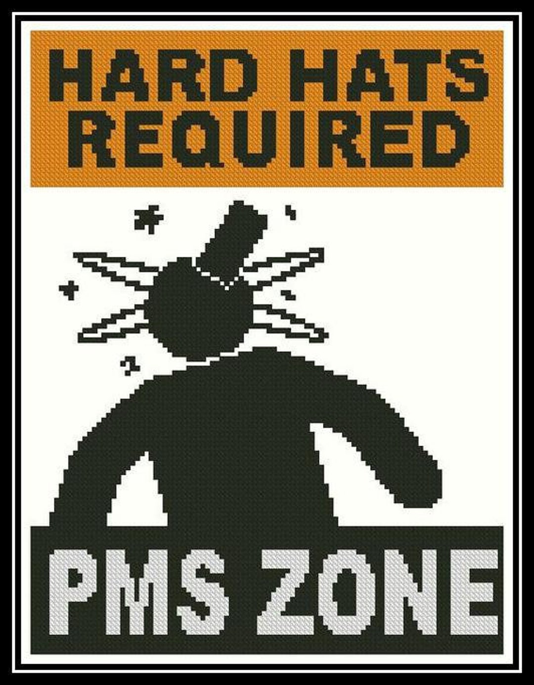 PMS Zone - Cross Stitch Chart/pattern/design/xstitch Instant Download ...
