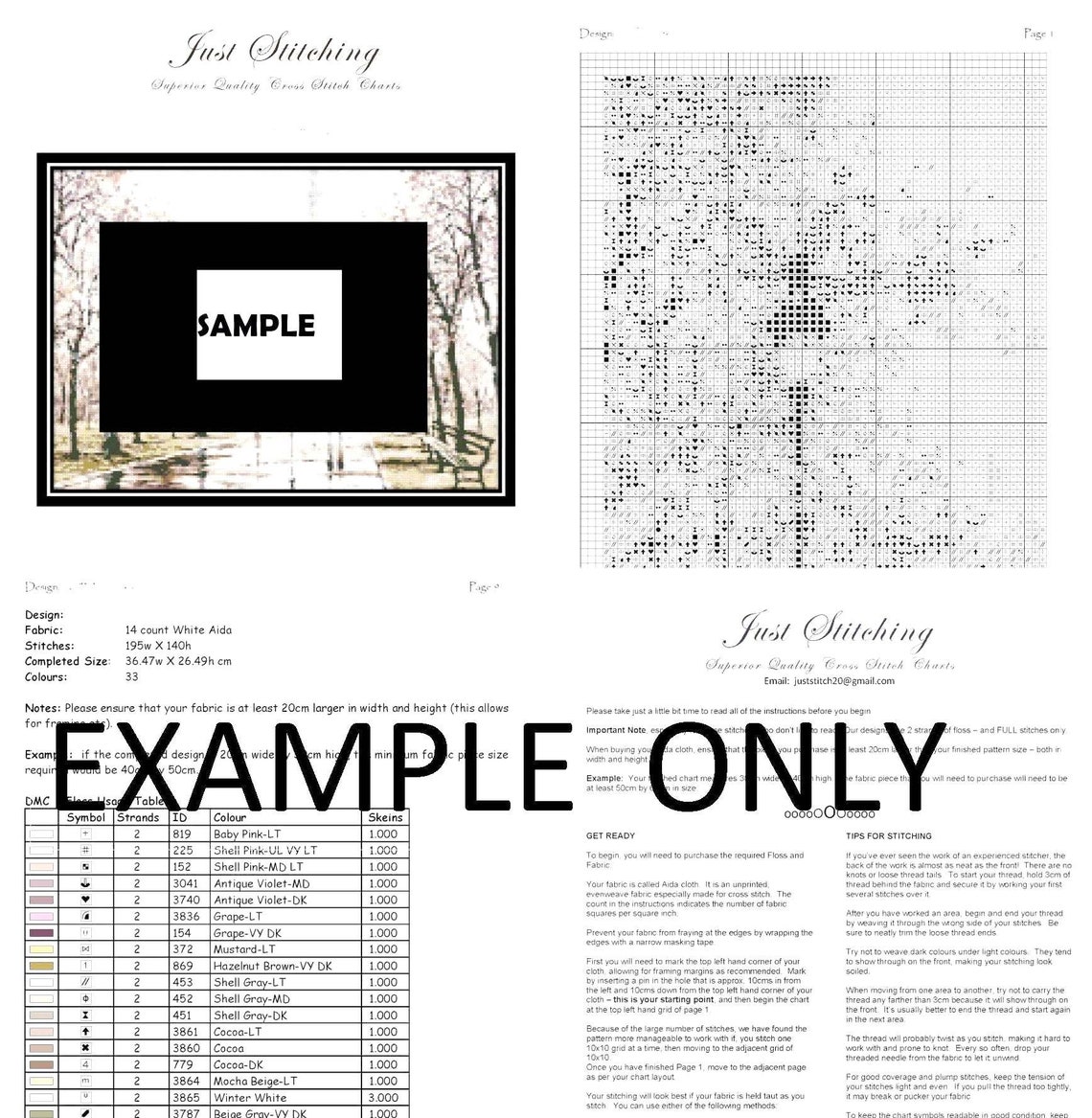Australiana - Cross Stitch Chart/pattern/design/xstitch Instant ...