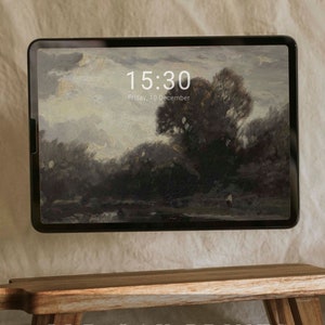 Vintage iPad Wallpaper | Dark Landscape Aesthetic | iPad Background ...