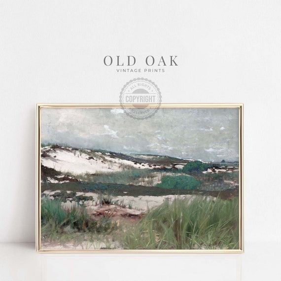 Nature Landscape Print Coastal Oil Painting PRINTABLE 047 - Etsy