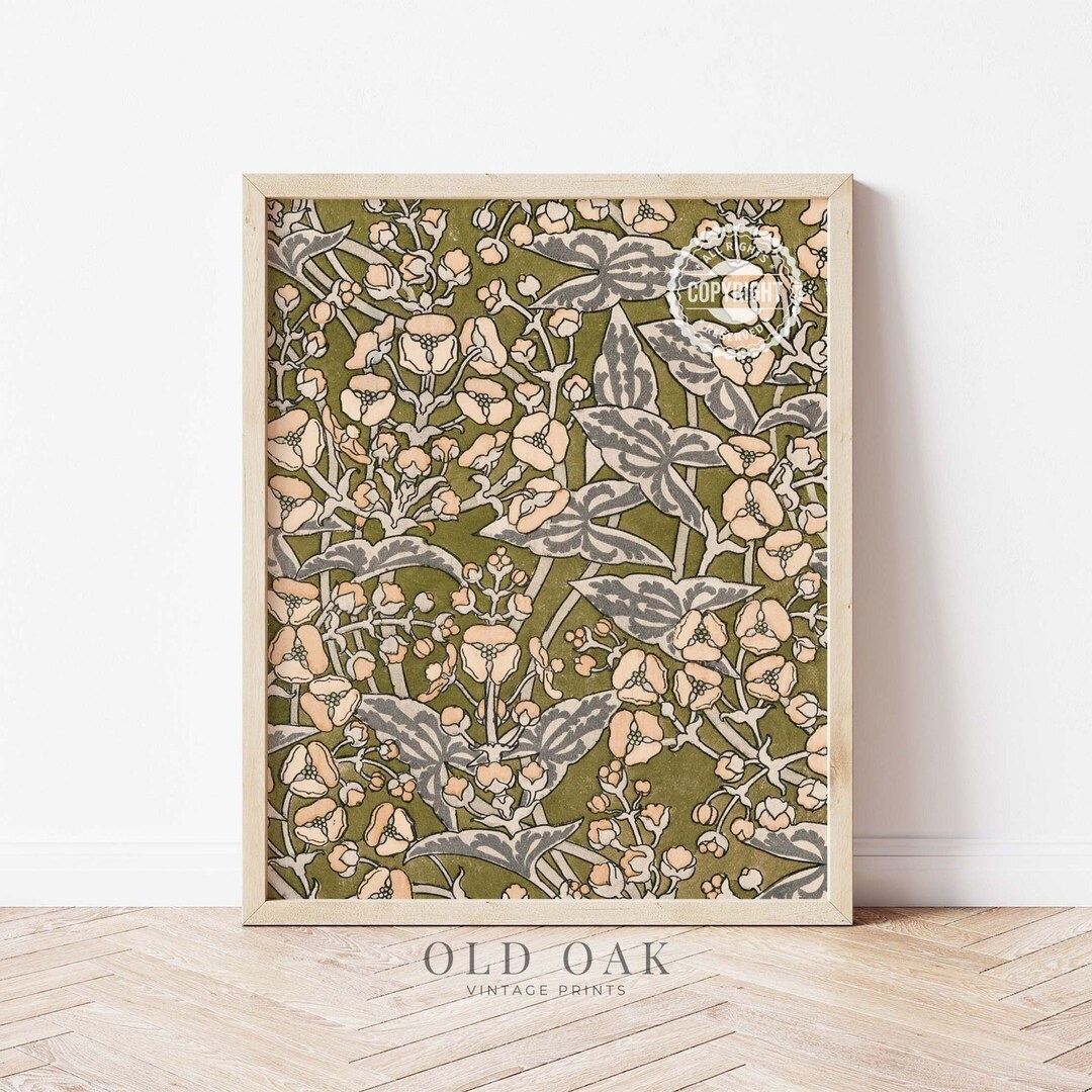 Cottagecore Vintage Tapestry Wall Art Textile Wall Art - Etsy