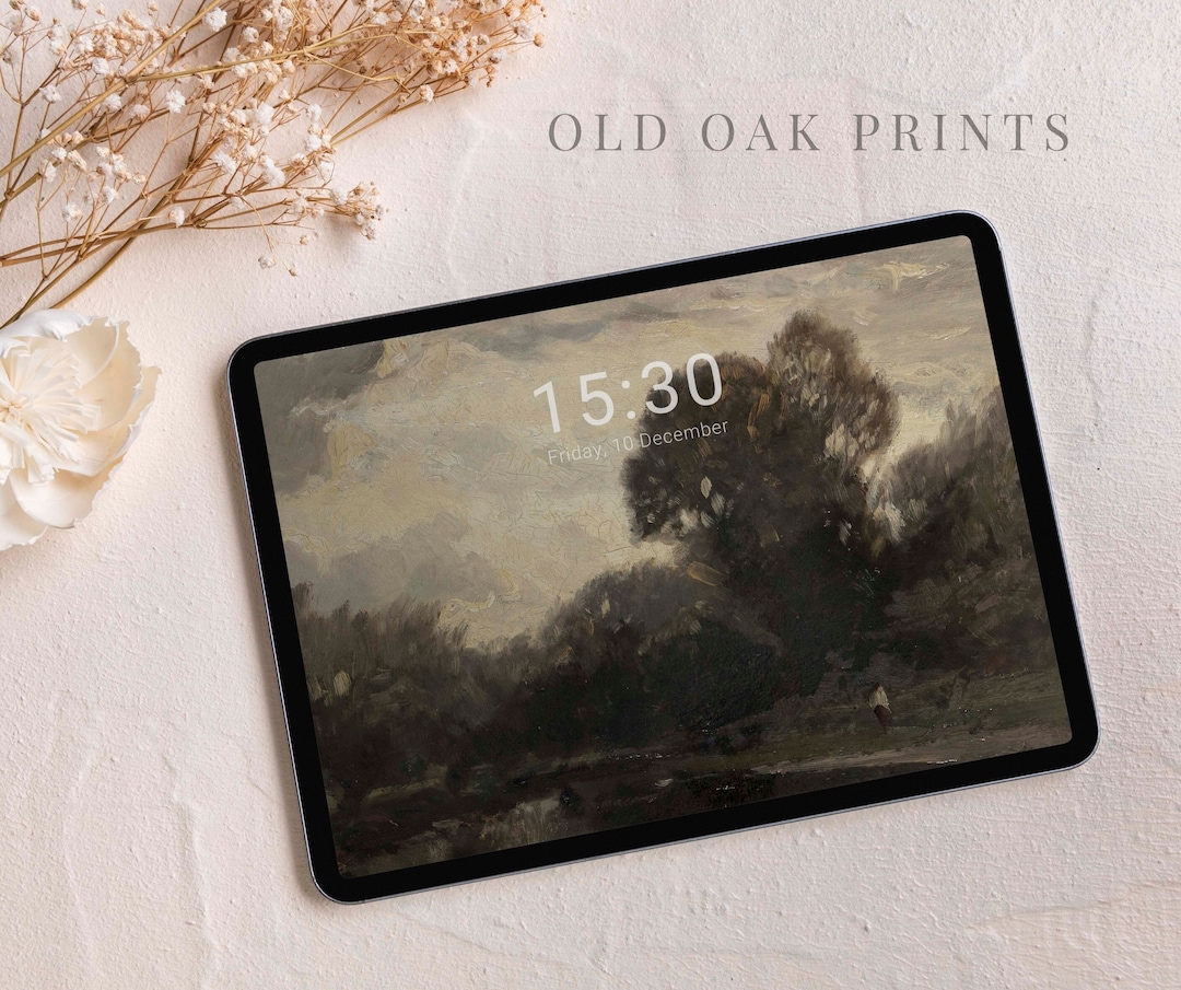 Vintage iPad Wallpaper | Dark Landscape Aesthetic | iPad Background ...