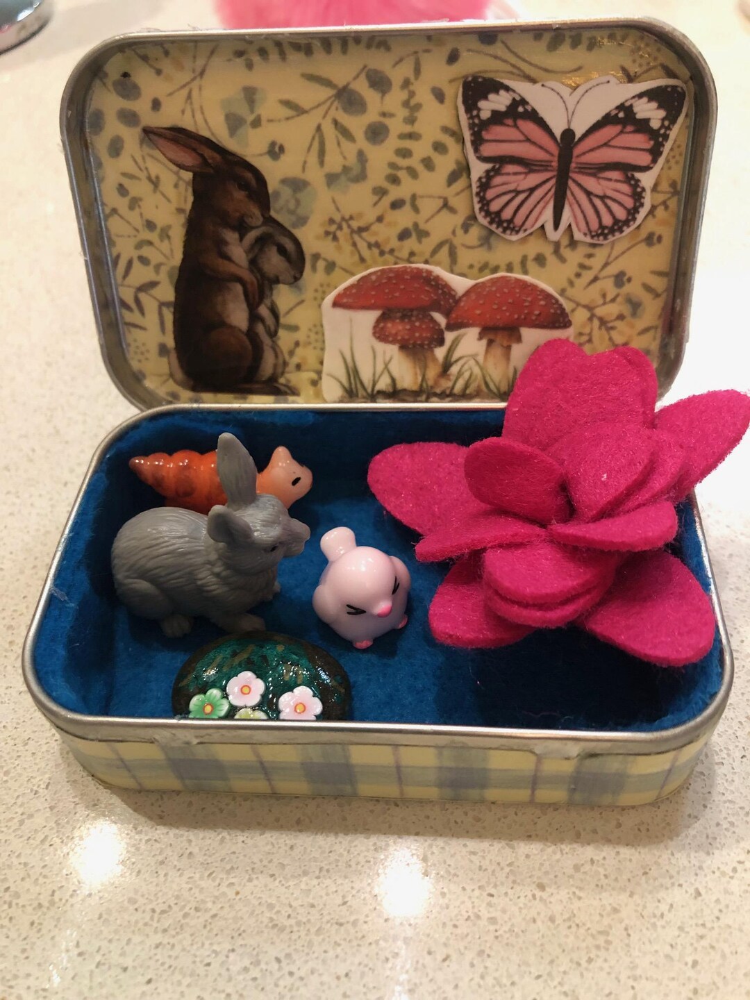 Pocket Playhouse Cute Critters in a Tiny Miniature Play - Etsy