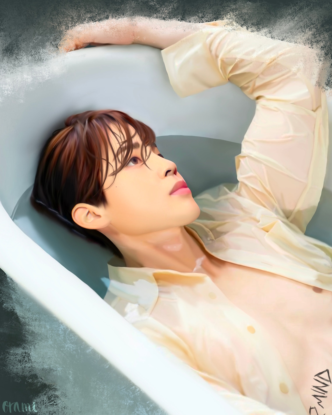 BTS Jimin Shirtless Hot Jimin Art Print - Etsy