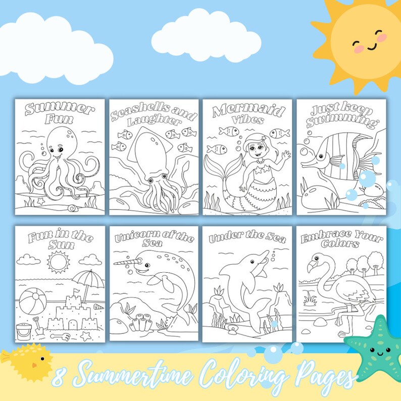 Summer Camp at Home Printable Summer Camp Ideas Summer Activities ...