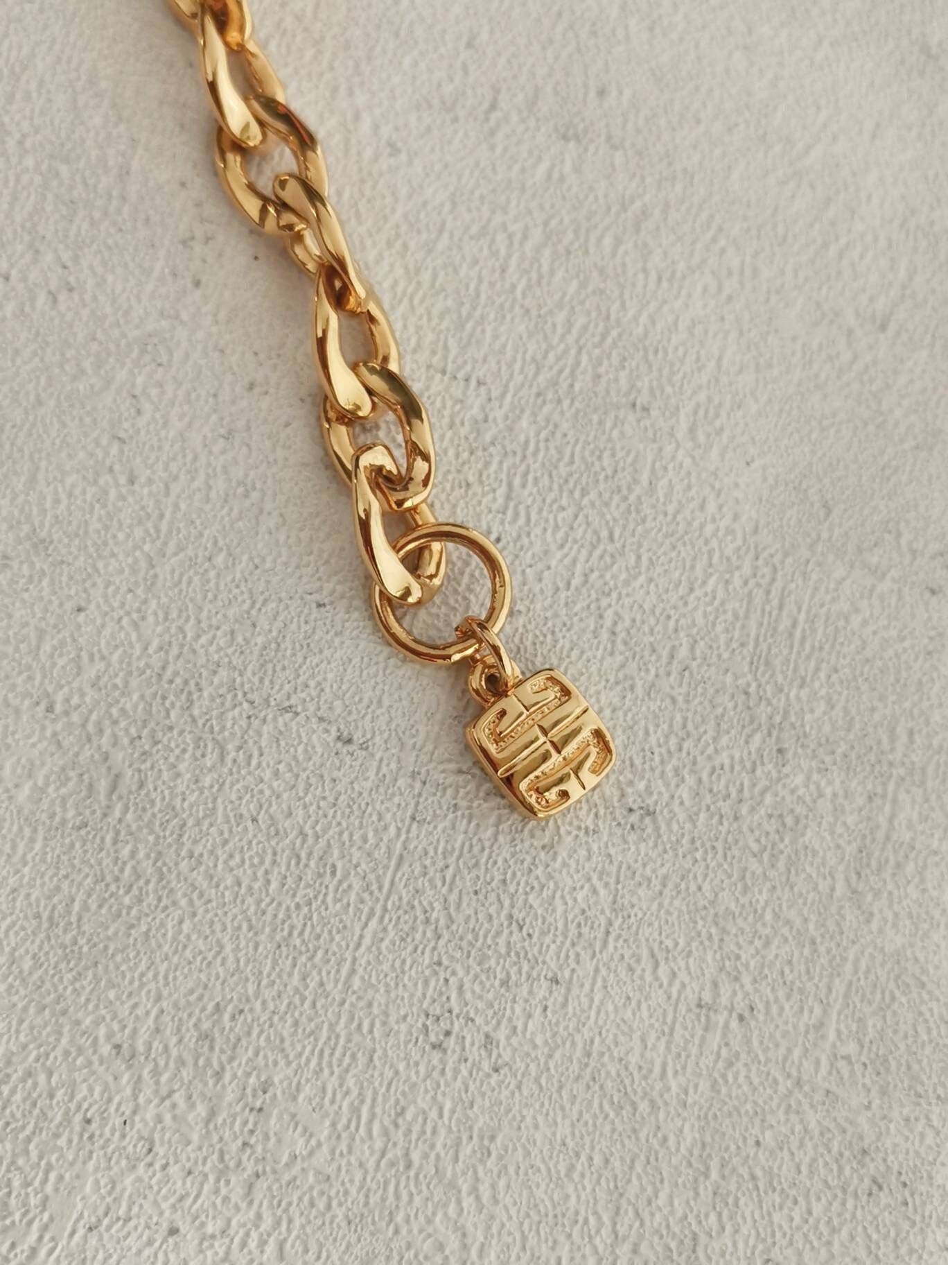 Givenchy Paris collier parfum vintage bijoux sautoire chaine | Etsy