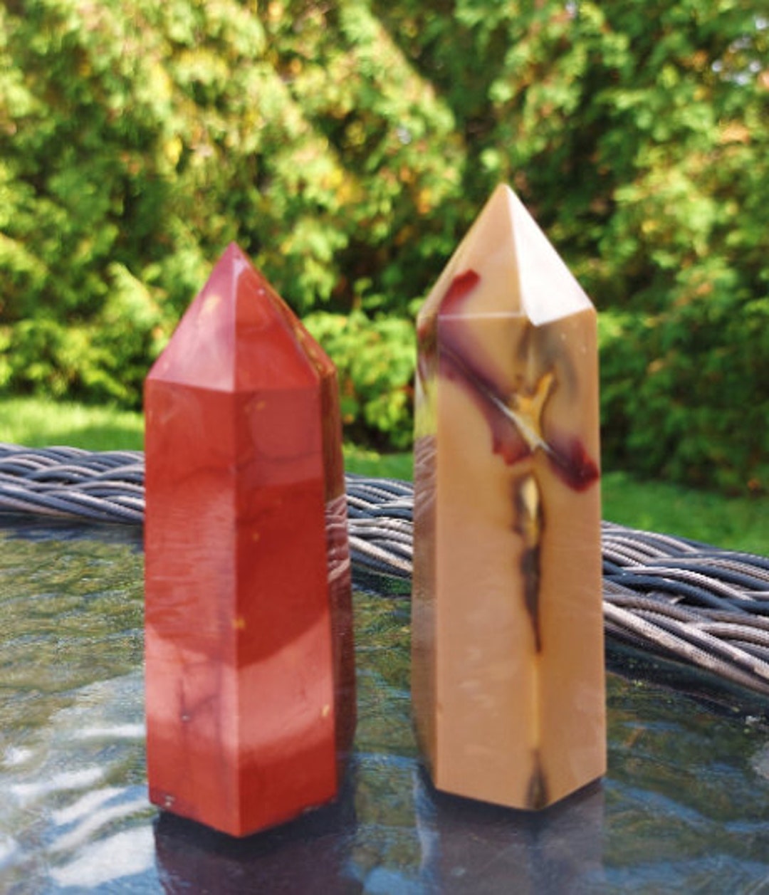 Mookaite Tower Mookaite Jasper Tower Helps Us Accept Change - Etsy