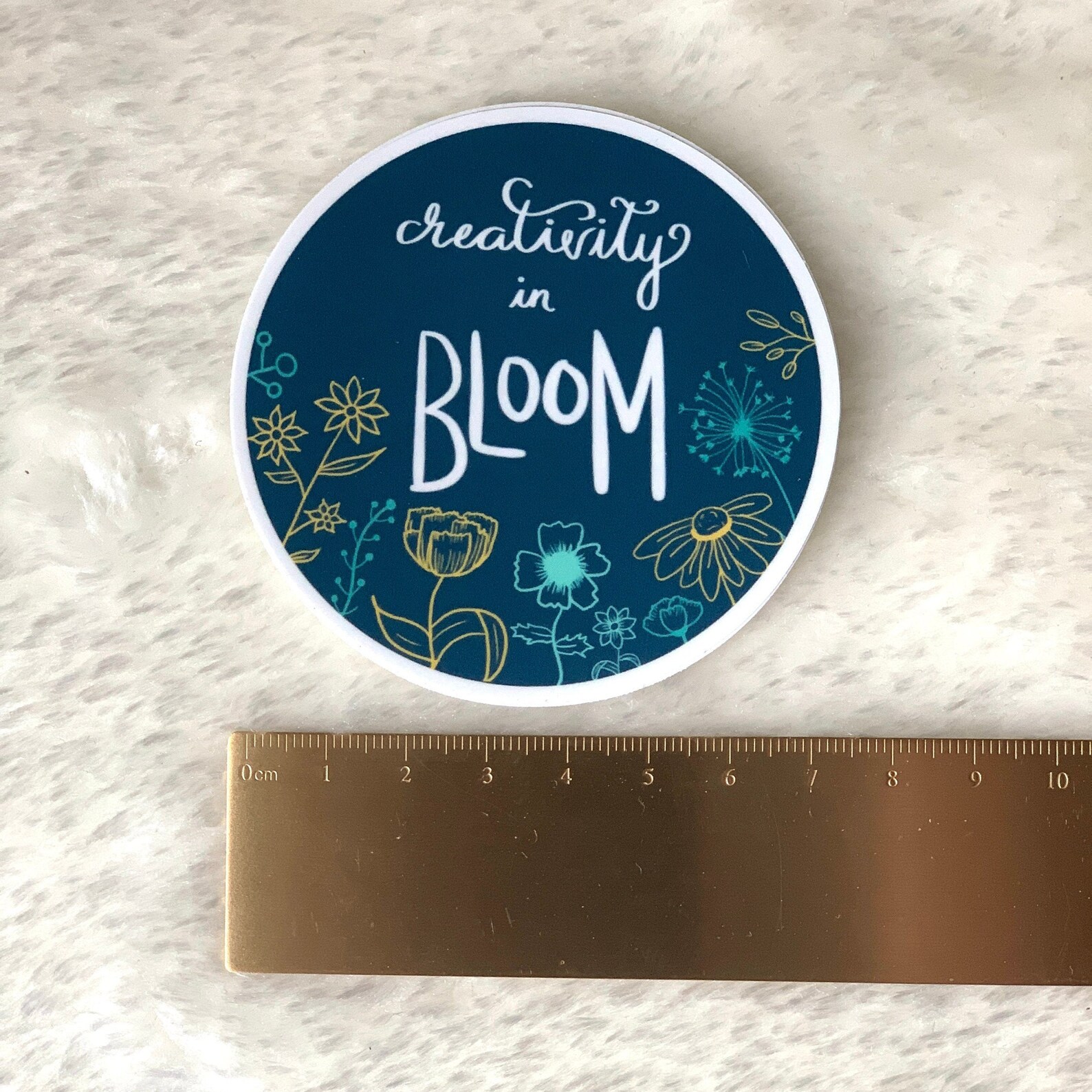Creativity in Bloom Sticker, Vinyl Stickers, Weatherproof Sticker ...