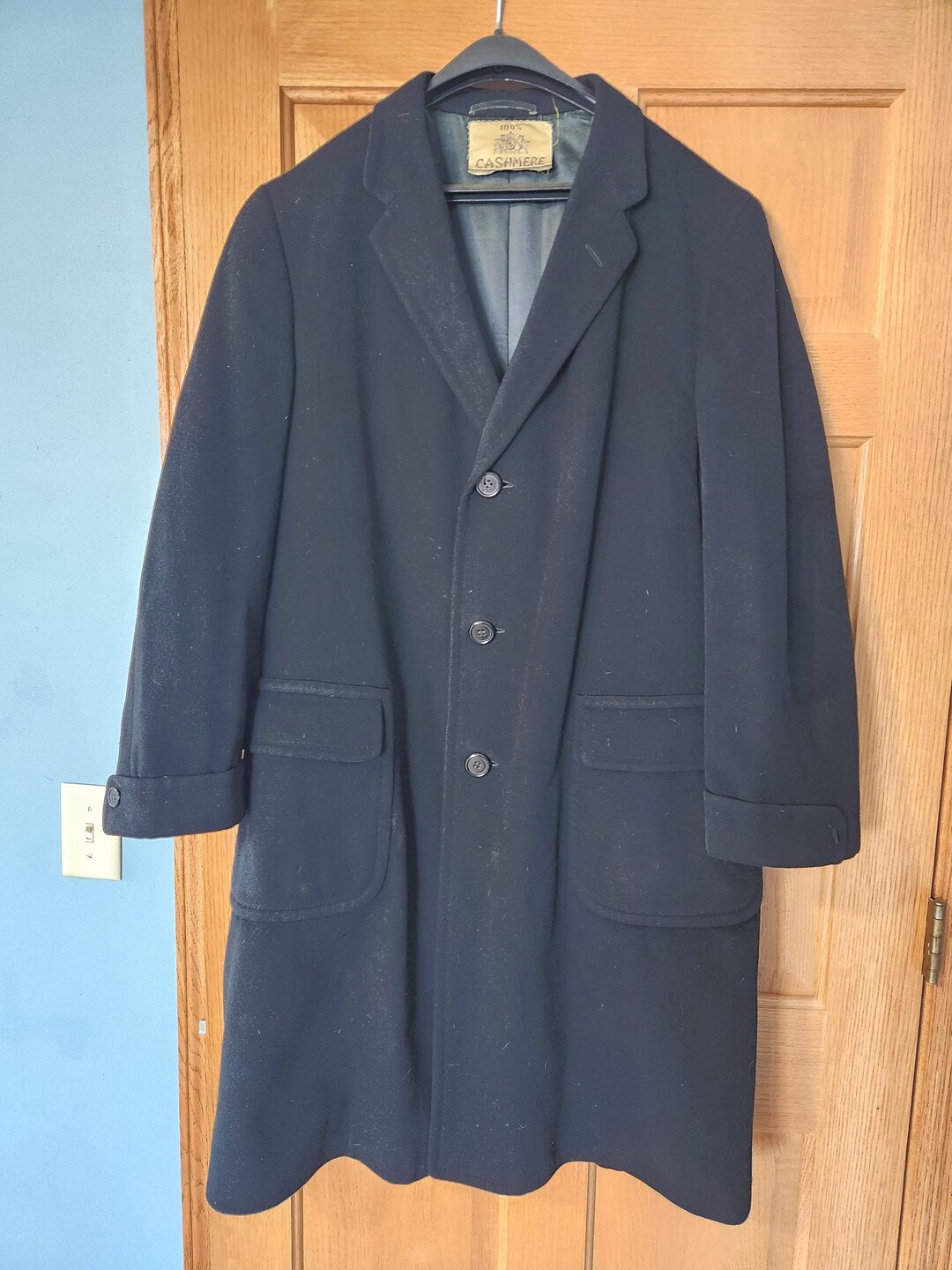 Vintage E & J Peake Overcoat - Expressly for Macneil and Moore - Etsy