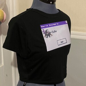 Ramattra Fan Art Overwatch 2 Inspired Vaporwave Graphic Crop Top - Etsy