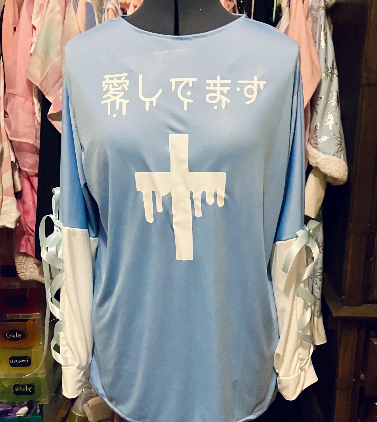 Tenshi Kaiwai Kawaii Two-tone Biblically Accurate Angel Core Lace up ...