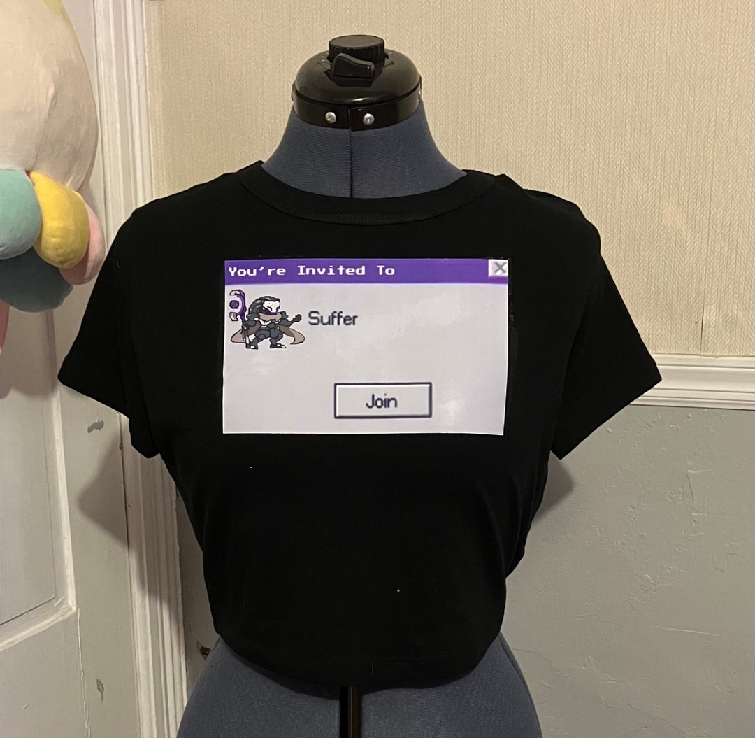 Ramattra Fan Art Overwatch 2 Inspired Vaporwave Graphic Crop Top - Etsy