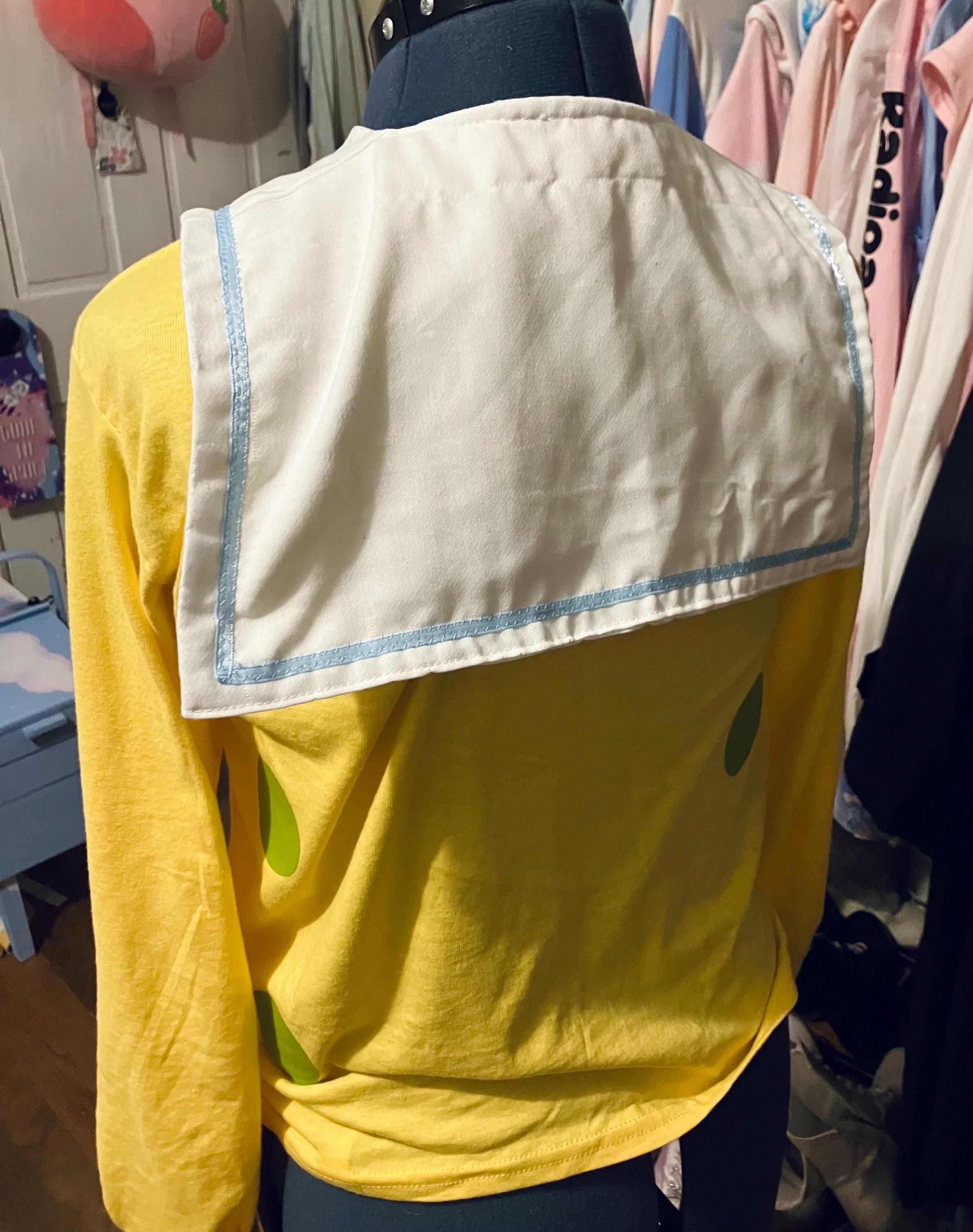 Spongebob Squarepants Cute Sailor Collar Sweatshirt - Etsy