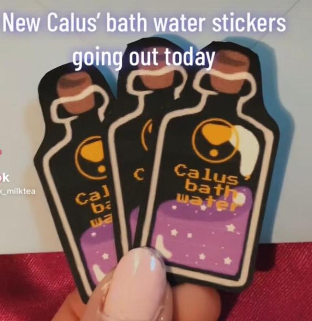 Destiny 2 Bath Water Calus Fanart Stickers - Etsy