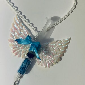 Tenshi Kaiwai Kawaii Cyber Core Yamikawaii Blue Angel Wing Syringe ...