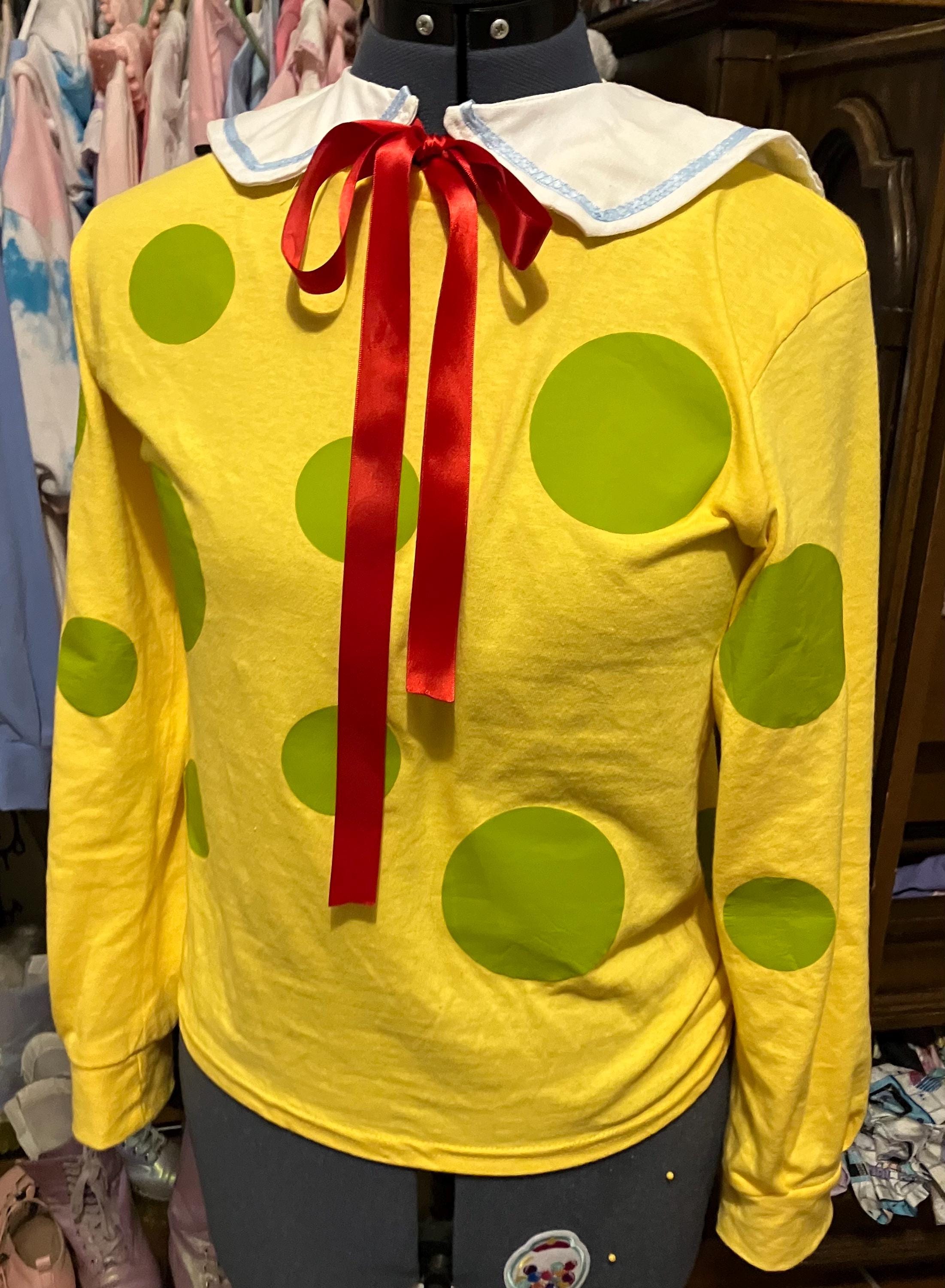 Spongebob Squarepants Cute Sailor Collar Sweatshirt - Etsy