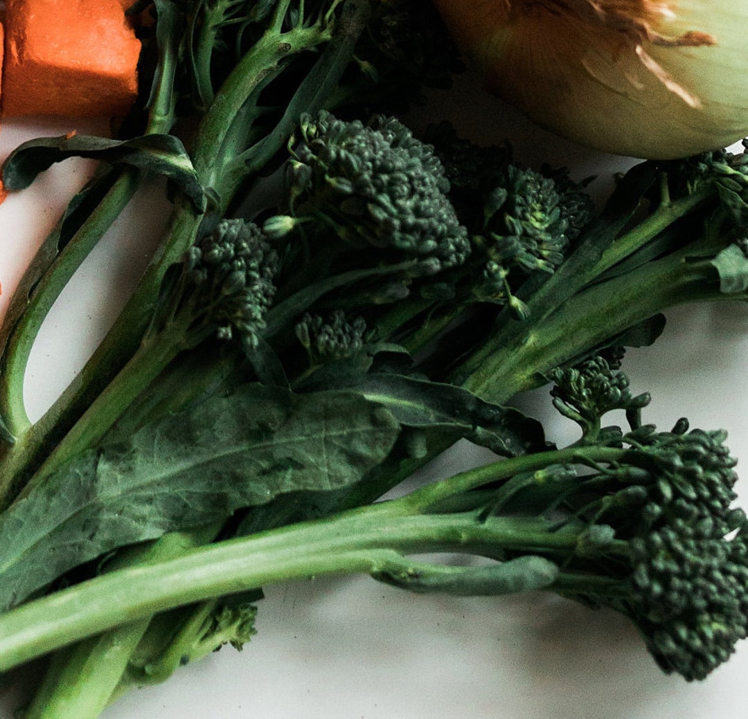 The Gift of Gardening Broccoli Raab Spring Rapini ORGANIC SEEDS - Etsy