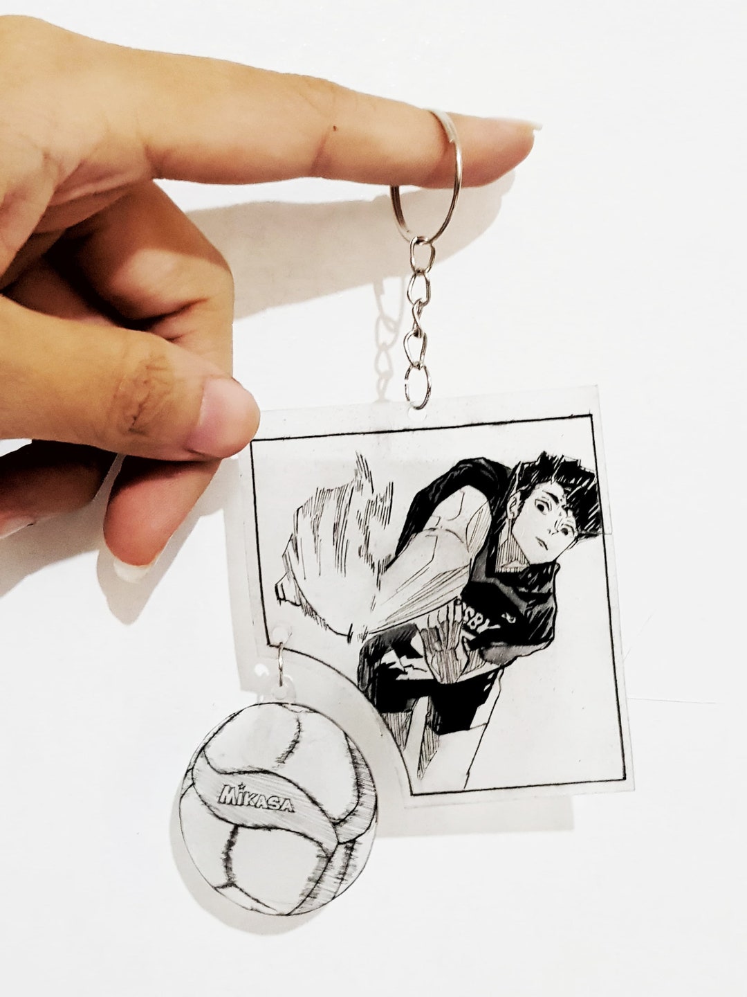 HAIKYUU Sakusa Kiyoomi Keychain MSBY - Etsy