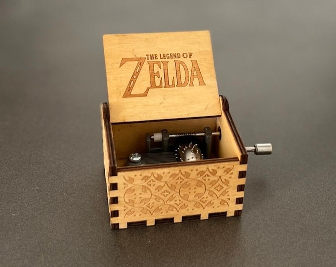 Legend of Zelda Music Box: Zelda Music Box - Song of Storms - Ocarina of Time - Zelda Gift ...