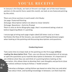 Jan Art Study | Homeschool Art Curriculum & Printable Lessons for ...