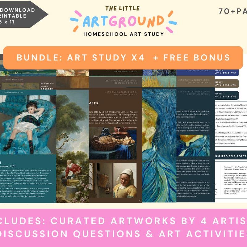 Homeschool Art - Etsy