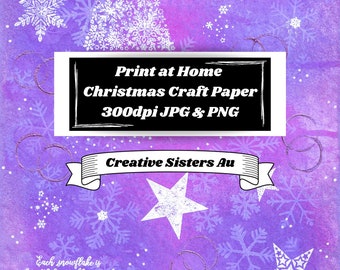 Printable Paper / Handmade / 8.5 X 11 Inch and A4 Size / Art Journal ...