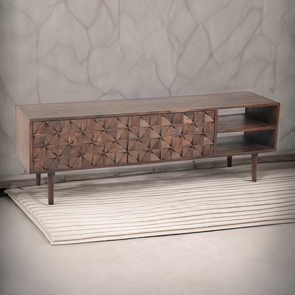 Mid Century Tv Stand - Etsy