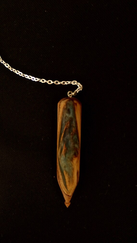 Wood and Resin Pendulum | Etsy