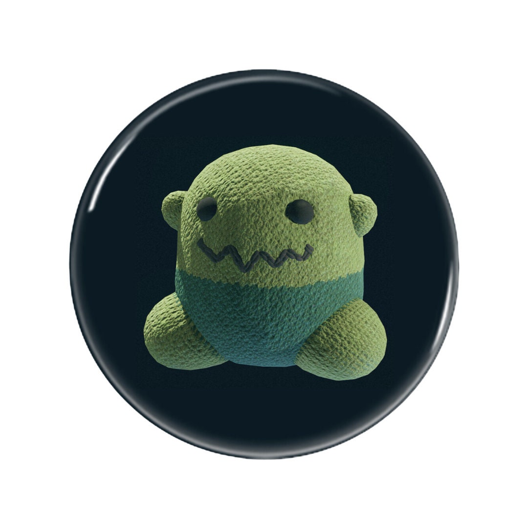 My Friend Wilby, Starfield Plushie, Button Pin Badges 32mm 58mm, Gaming ...