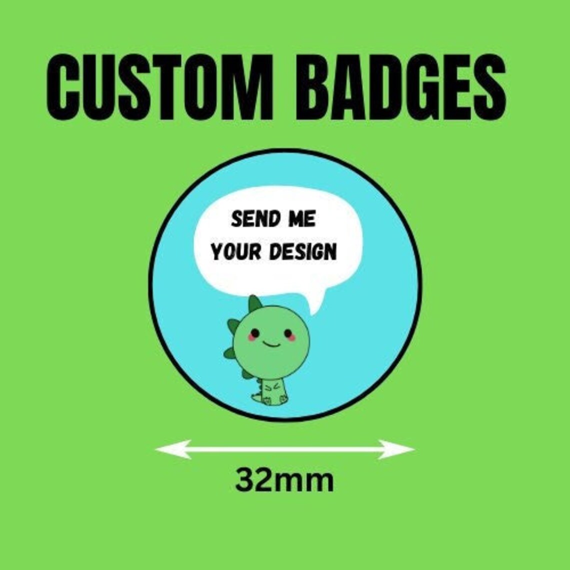 10 Custom Badges, Custom Buttons, Custom Button Badge, Bulk Buy, Custom ...