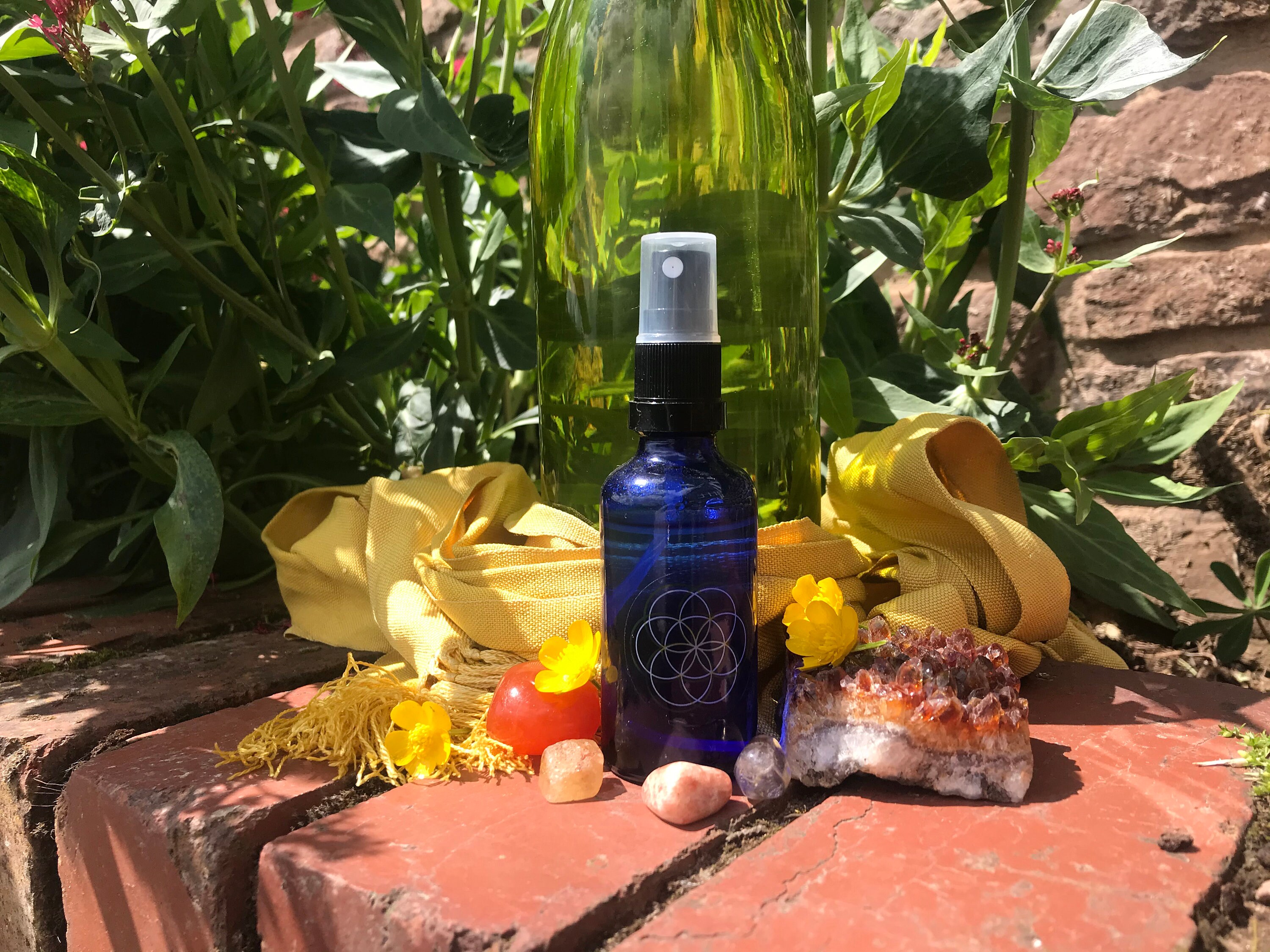 SUNSHINE Vibrational Essence Spray Crystal and Quantum Healing Charged ...