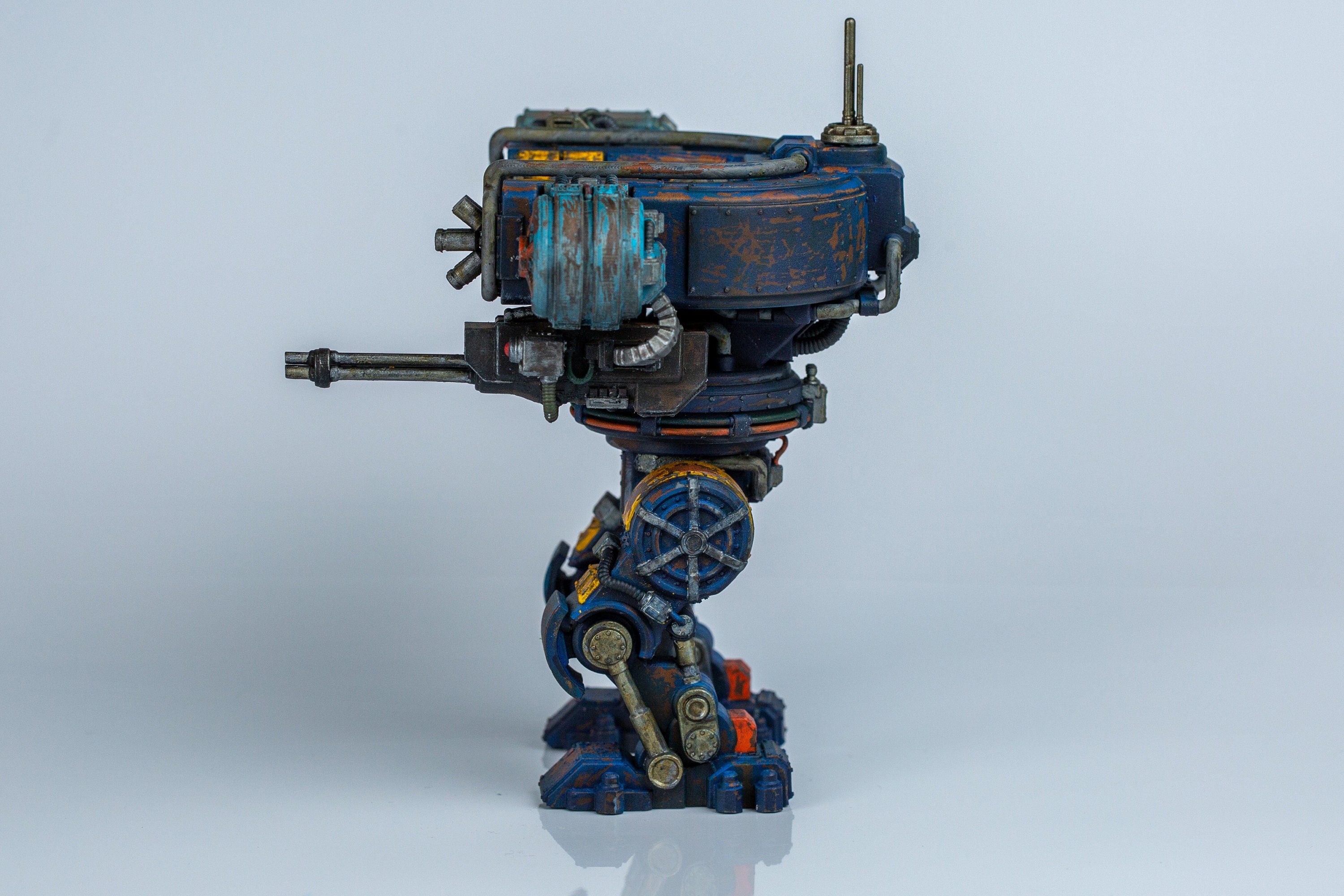 Giant Robot Mech Bot 150mm Tall / Solid Resin / 3D Printed / - Etsy