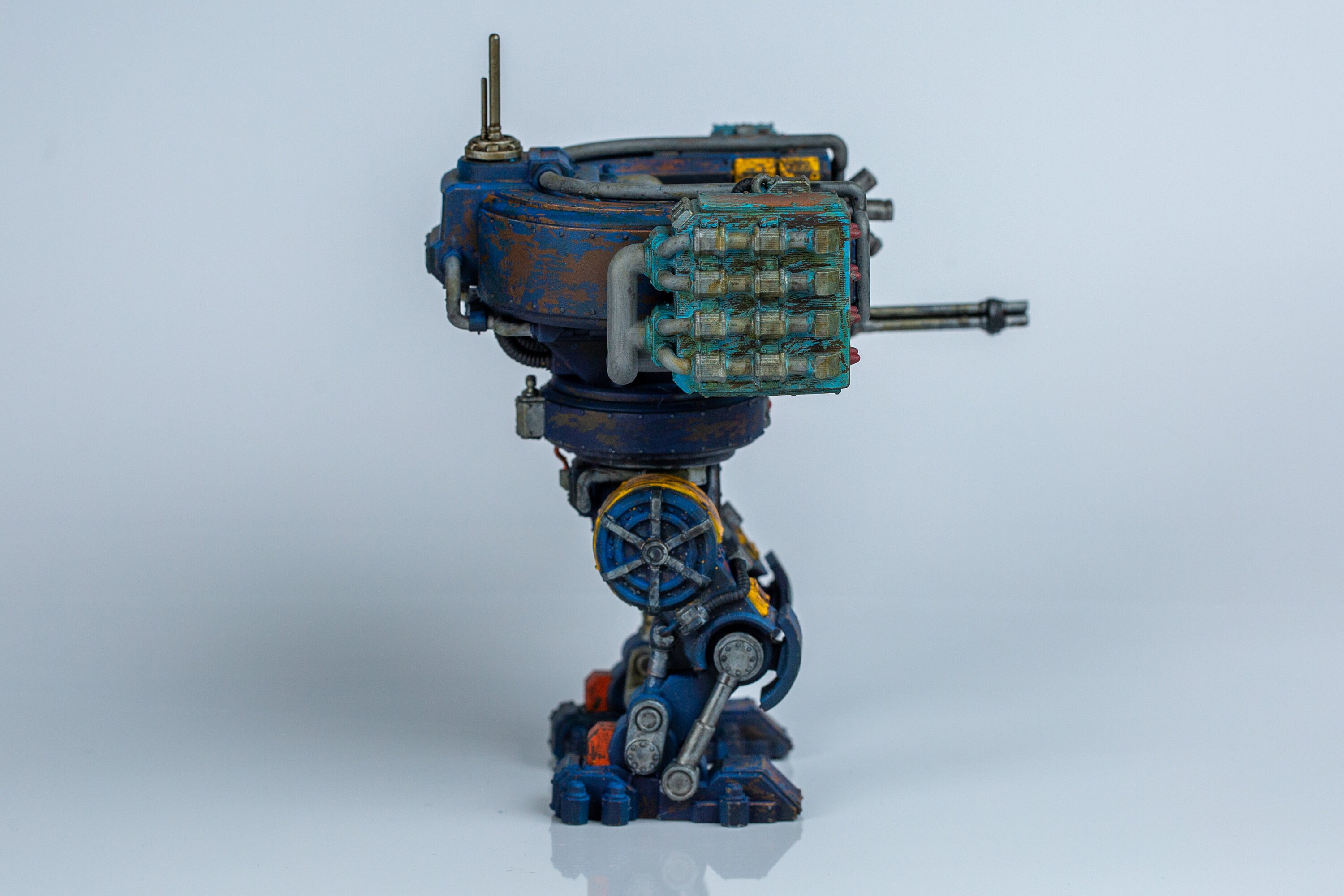 Giant Robot Mech Bot 150mm Tall / Solid Resin / 3D Printed / - Etsy