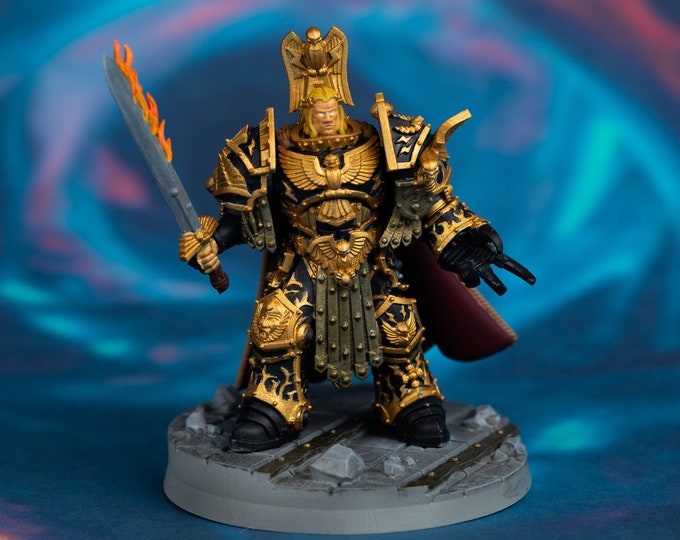 Roboute Guilliman Primarch Proxy/display - 55mm Scale - 3D Printed ...
