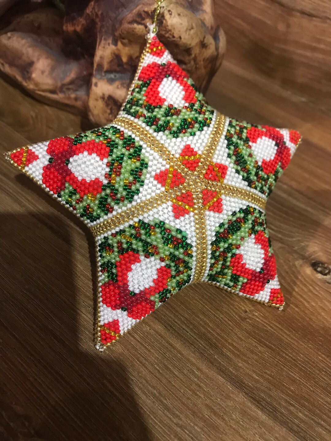 Beaded Star Star Handmade - Etsy