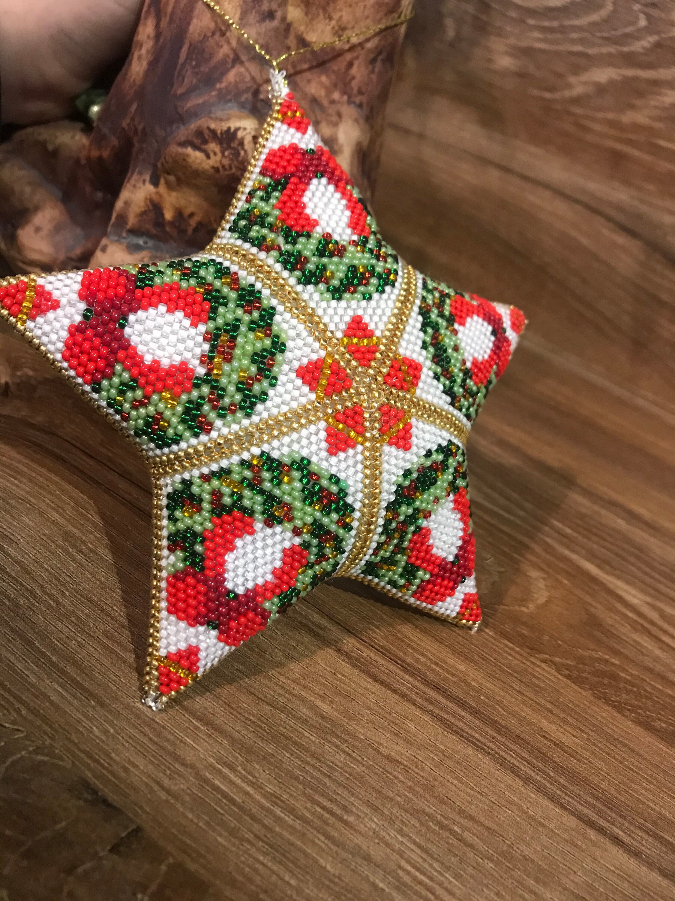 Beaded Star Star Handmade - Etsy