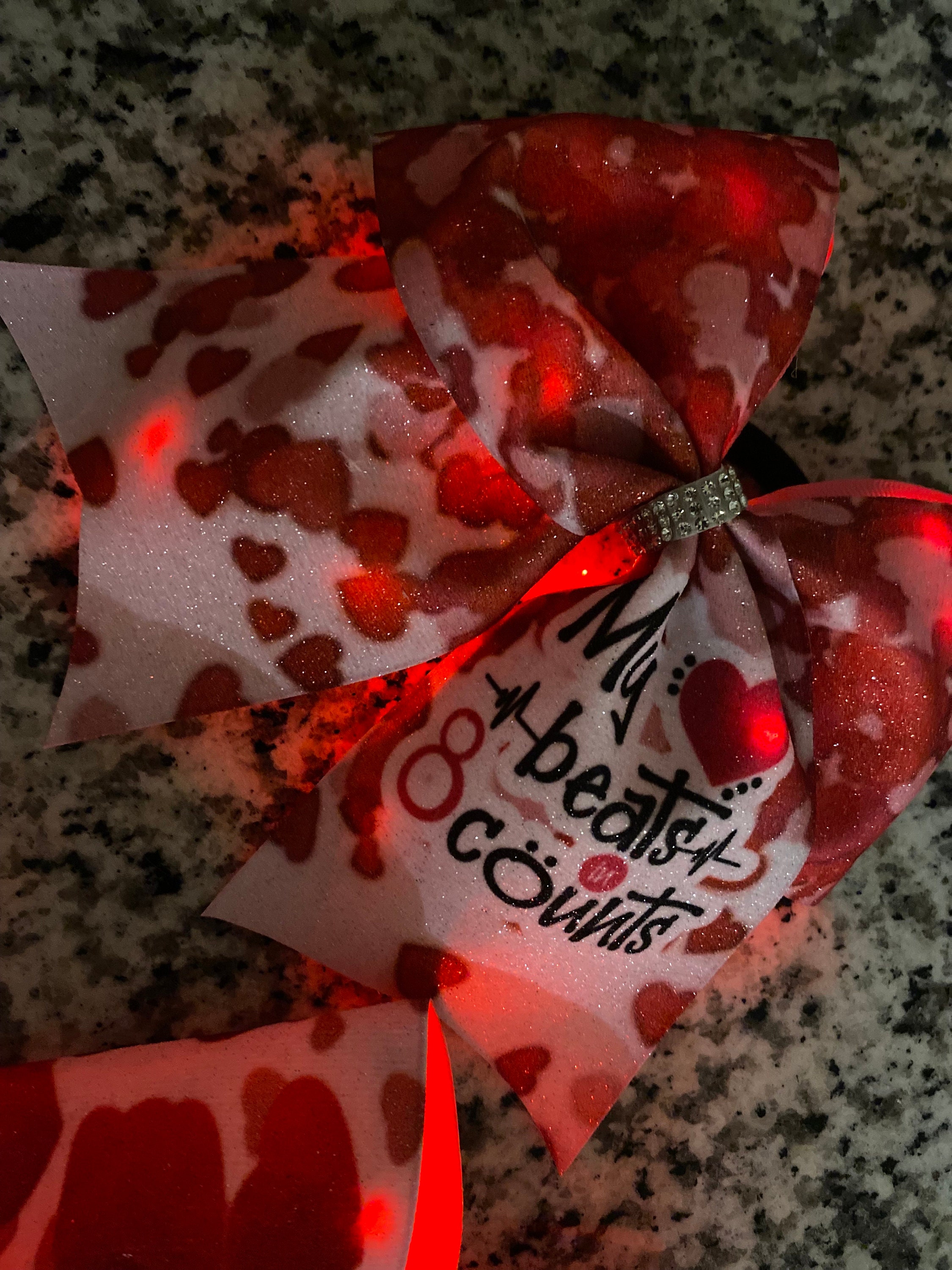 Valentine Light up Bow - Etsy