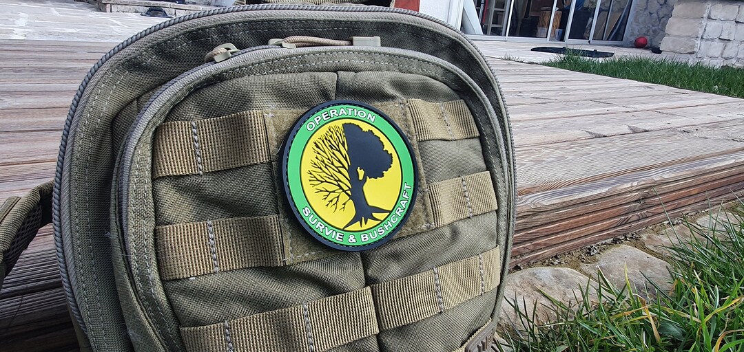 Patch Velcro PVC Bushcraft - Etsy