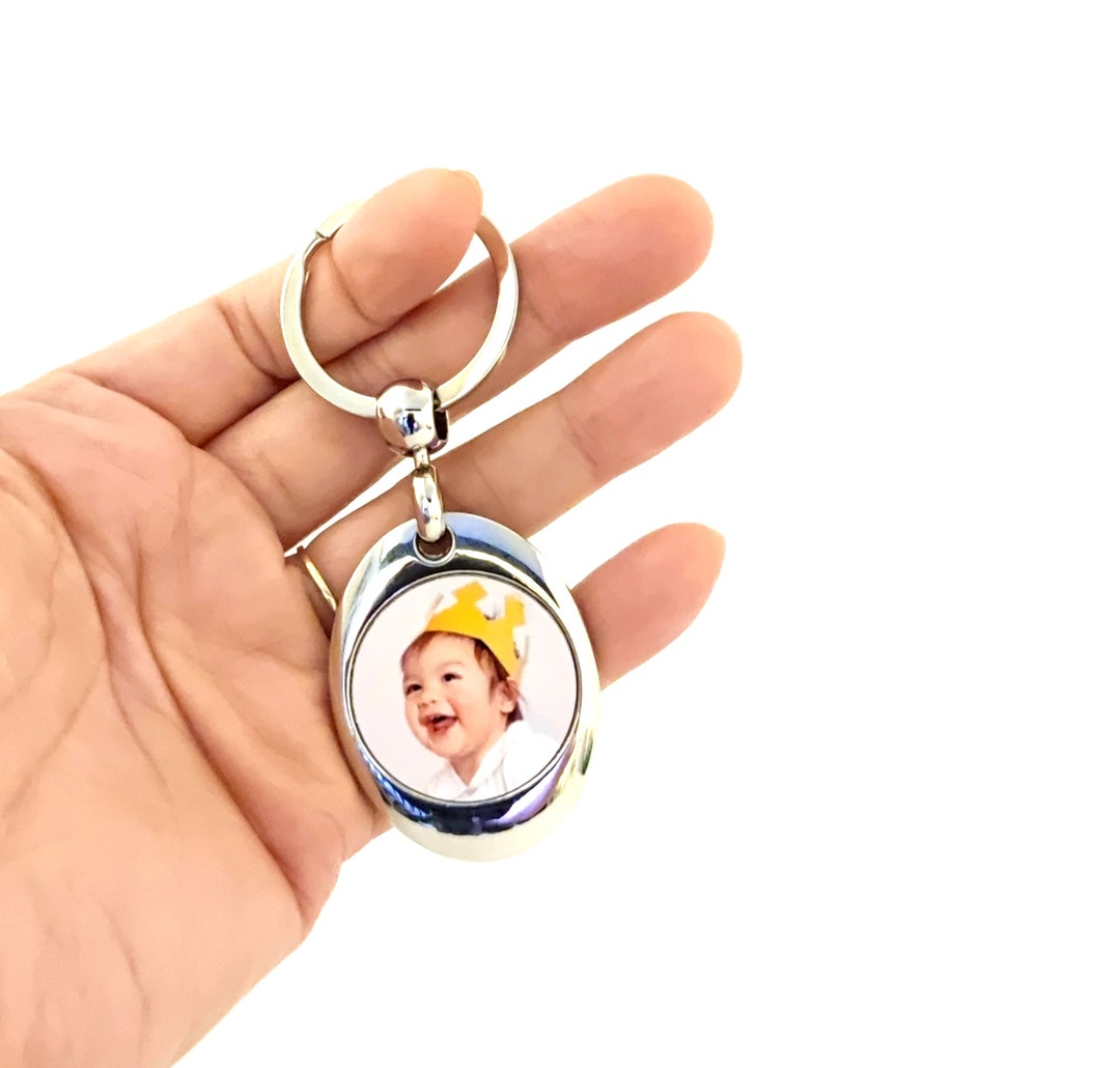 Personalized Photo Shopping Chip Keychain Photo Keychain Key Rings - Etsy