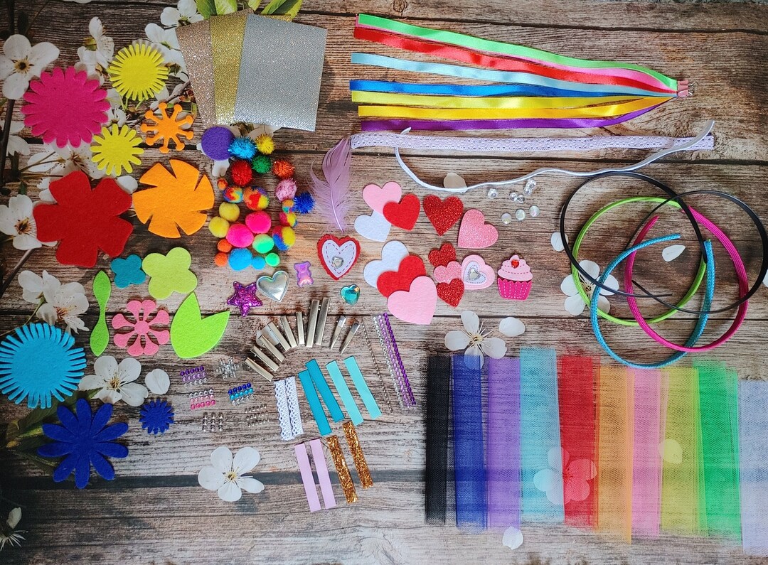 DIY Hair Accessory Kit - Etsy