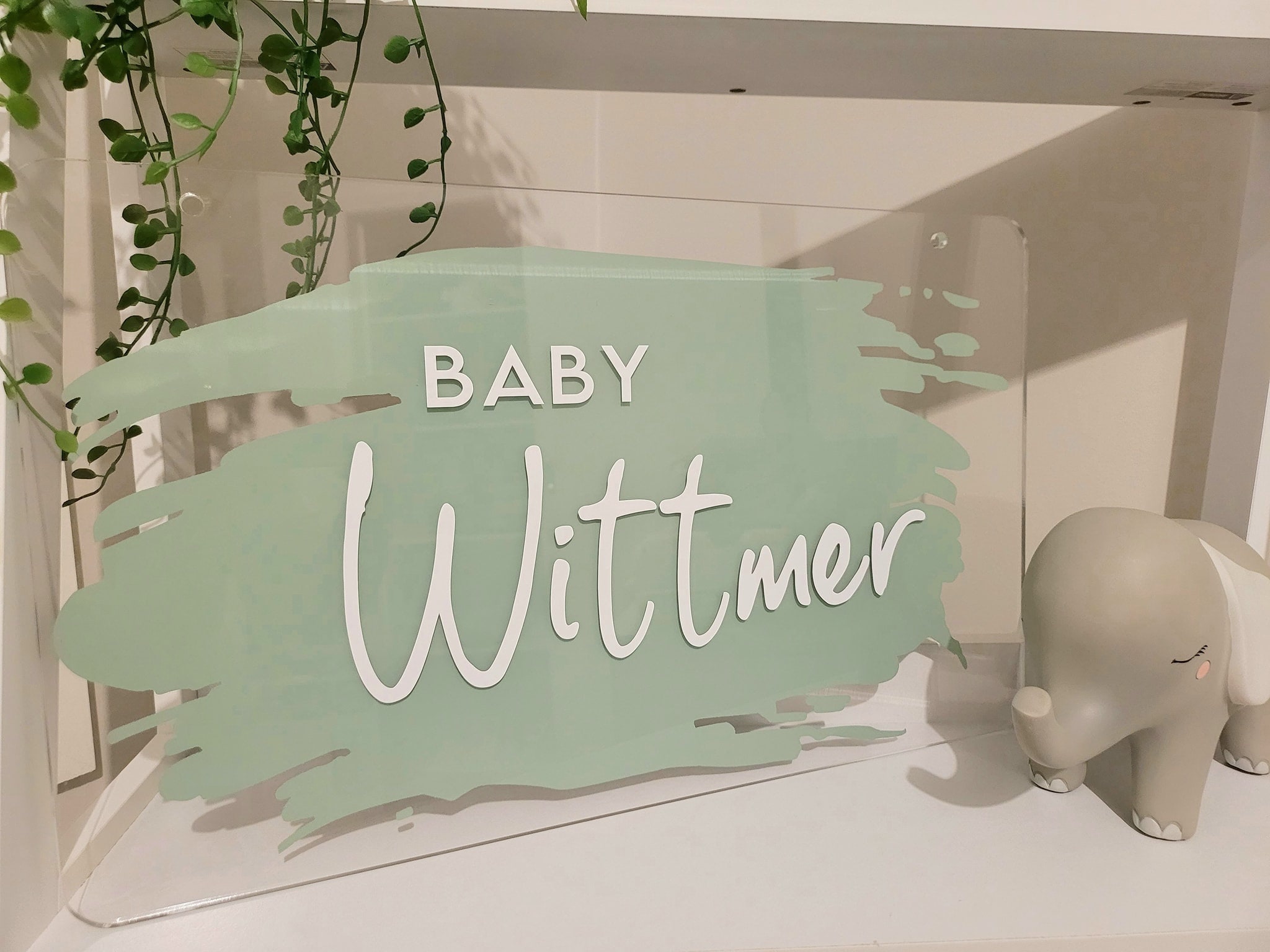 Personalised Baby Sign - Etsy Australia